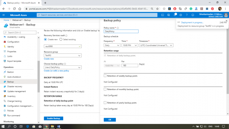Azure Backup