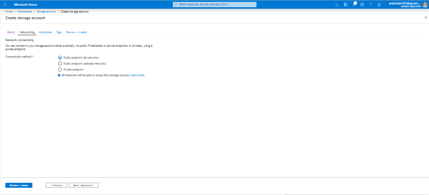 Azure Storage Account