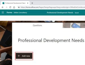 Create multiple-choice questions in Microsoft Form