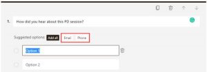 Create multiple-choice questions in Microsoft Form