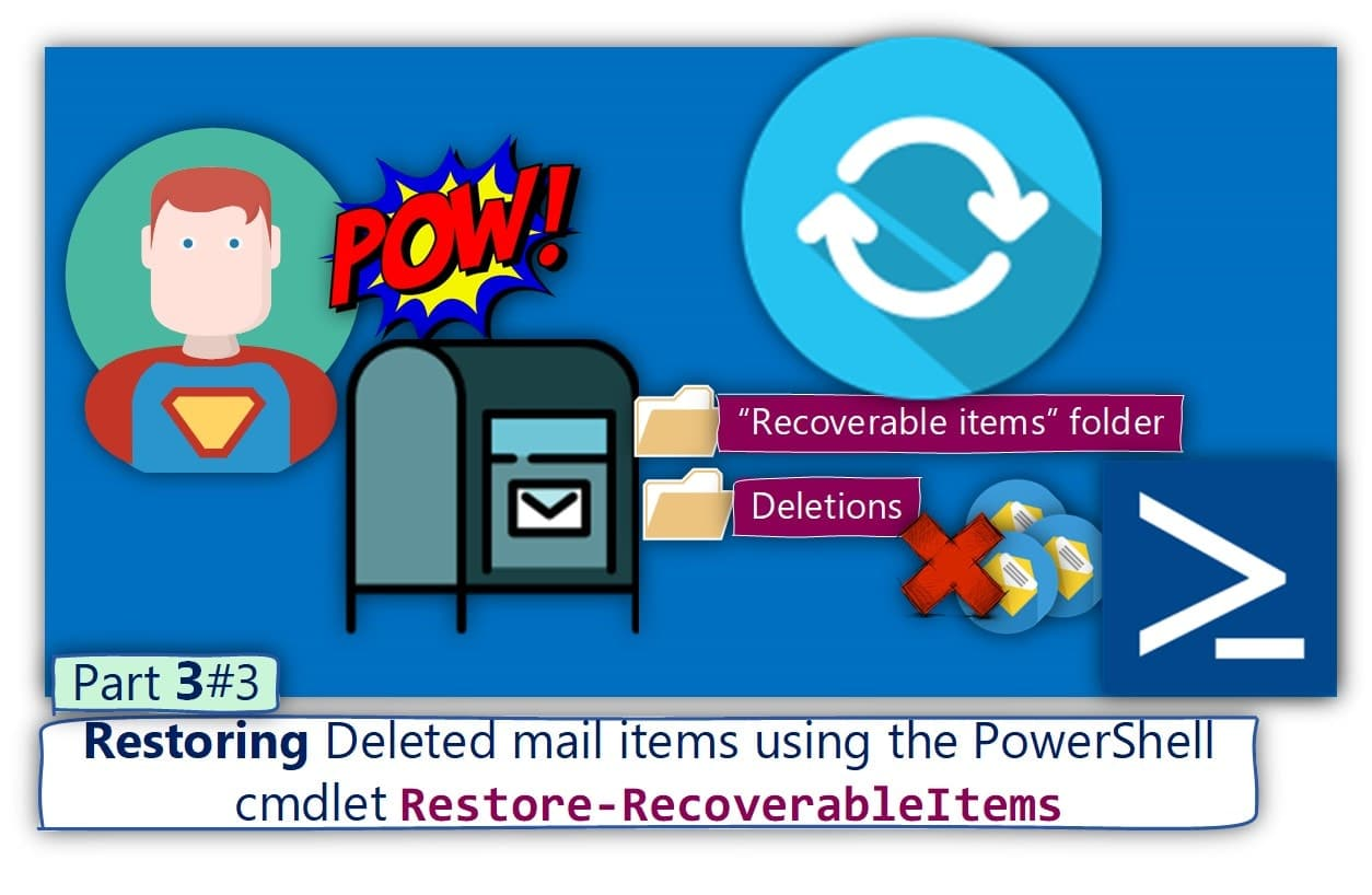Restoring Deleted Emails Using PowerShell 3#3