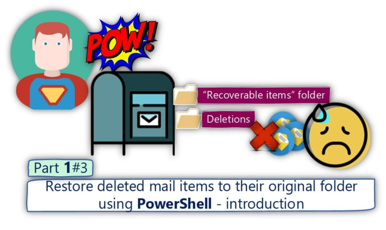 Restore Deleted Emails Using PowerShell – 1#3