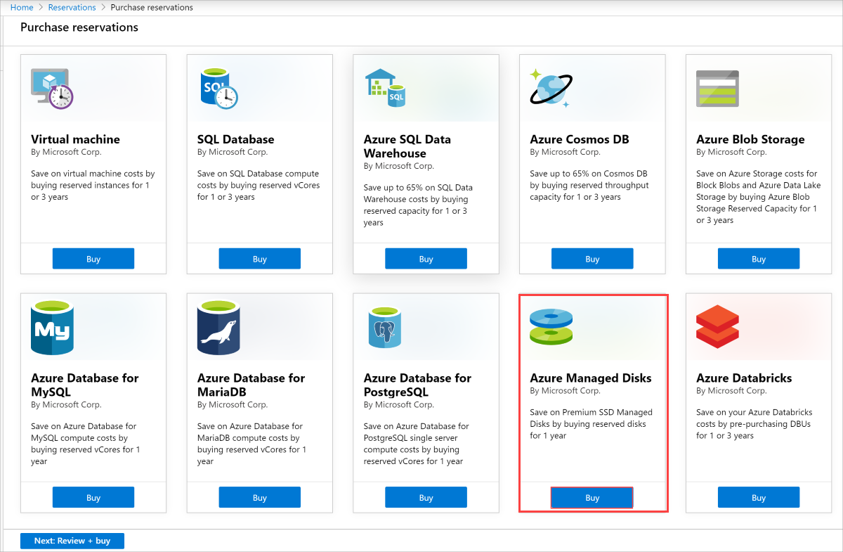 Azure Disk Storage